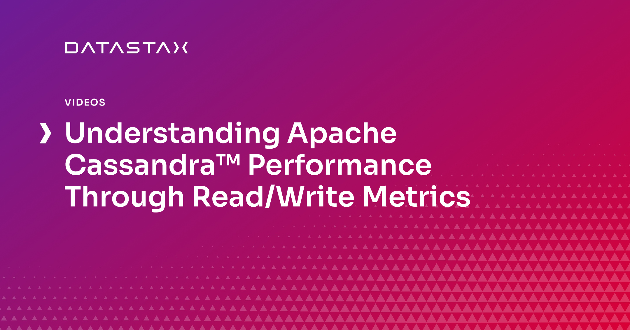 Understanding Apache Cassandra™ Performance Through Readwrite Metrics Datastax